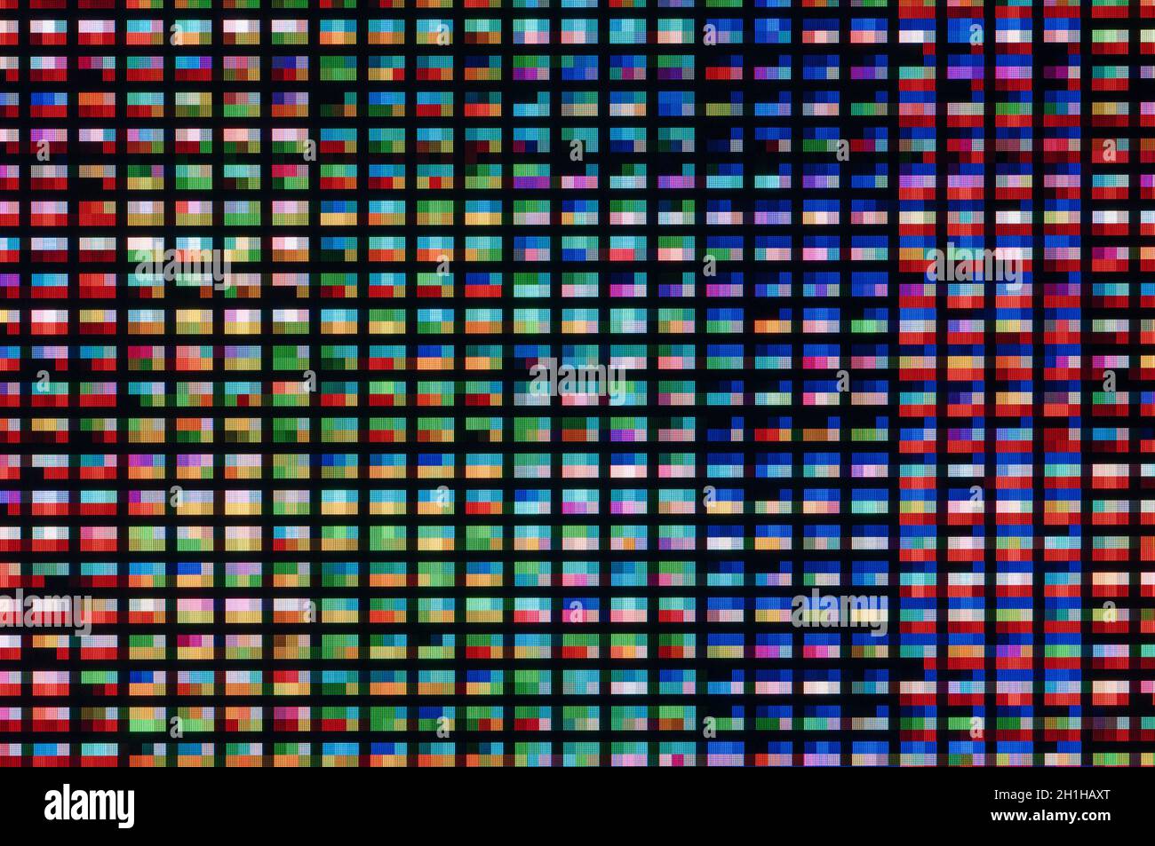 Abstract background, pattern of a digital glitch Stock Photo - Alamy