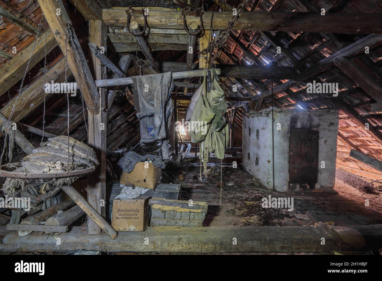 Abandoned Attic High Resolution Stock Photography and Images - Alamy