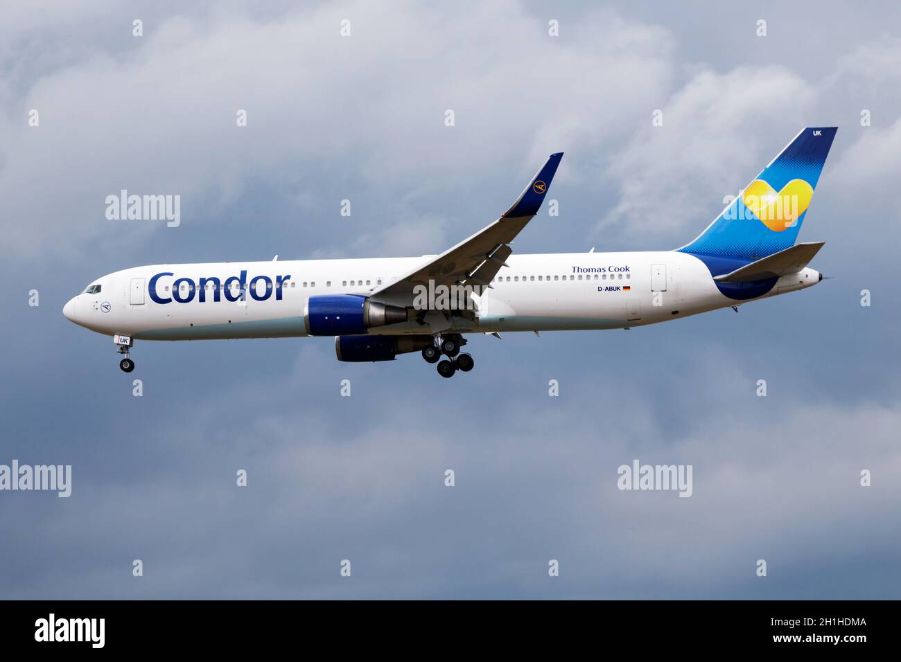 Frankfurt, Germany - June 28, 2017: Condor Flugdienst passenger plane ...