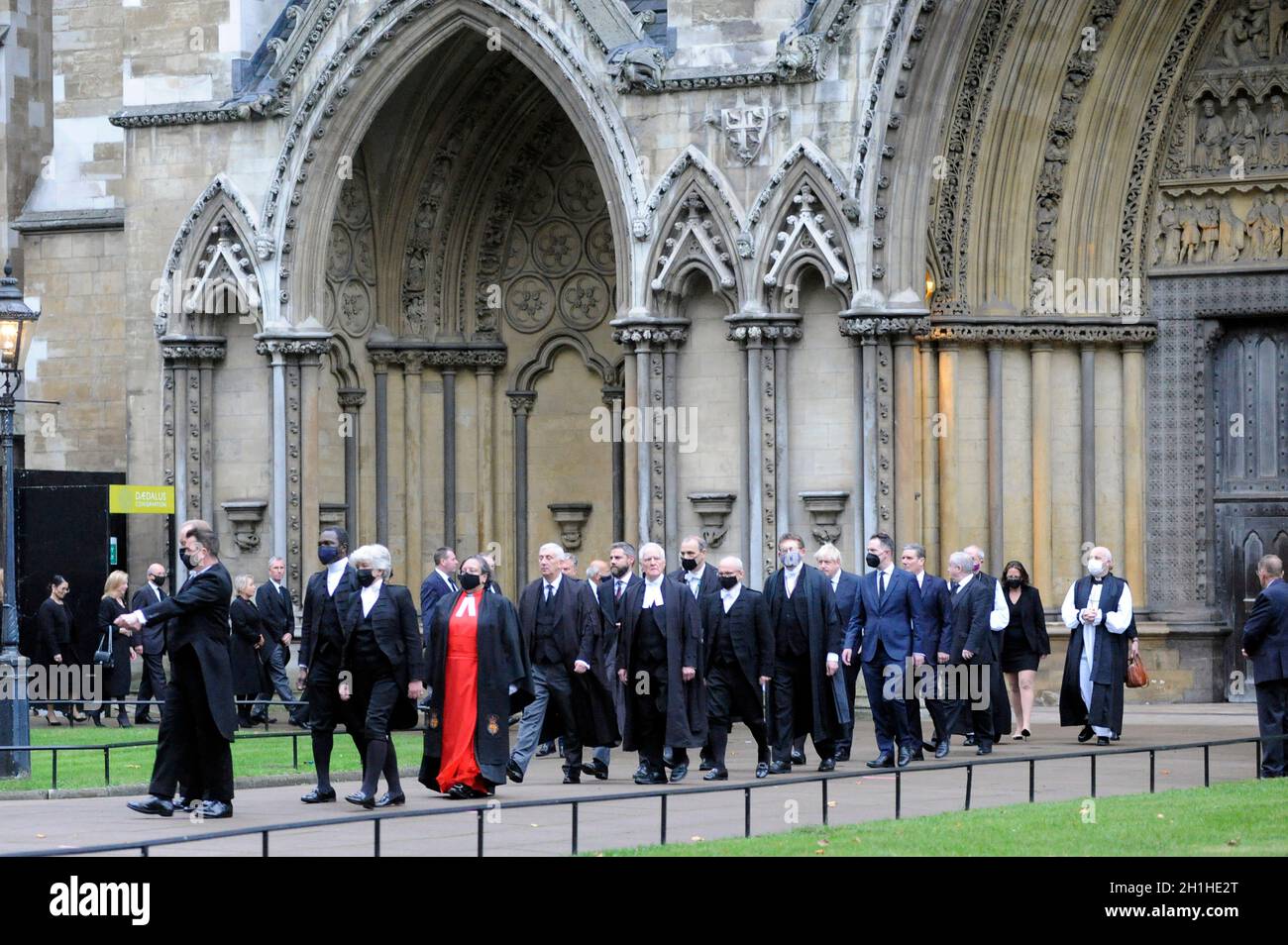 London, UK, 18/10/2021, St Margaret's church, Westminster Abbey ...