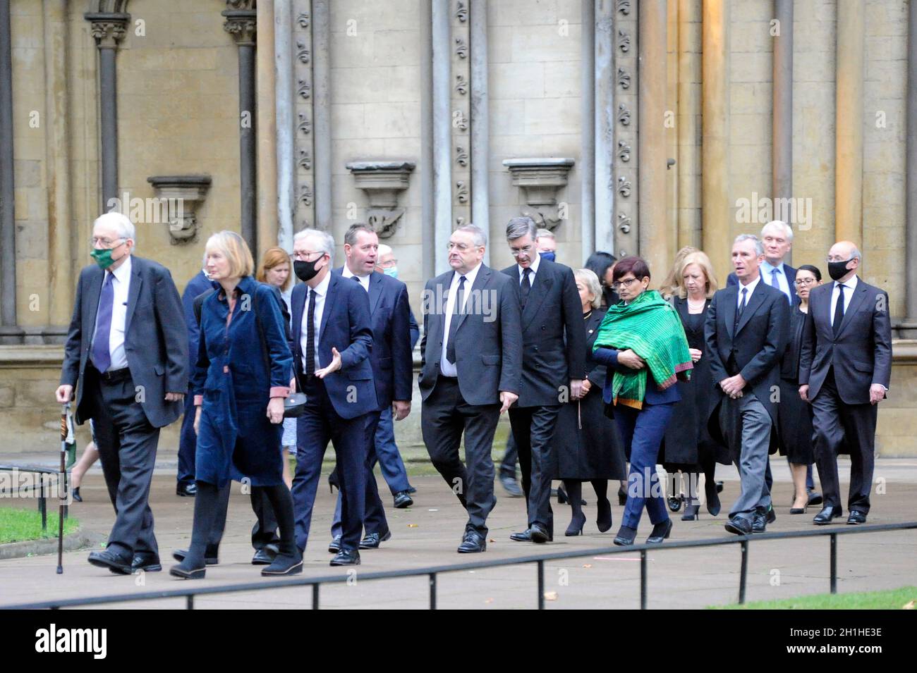 London, UK, 18/10/2021, St Margaret's church, Westminster Abbey ...
