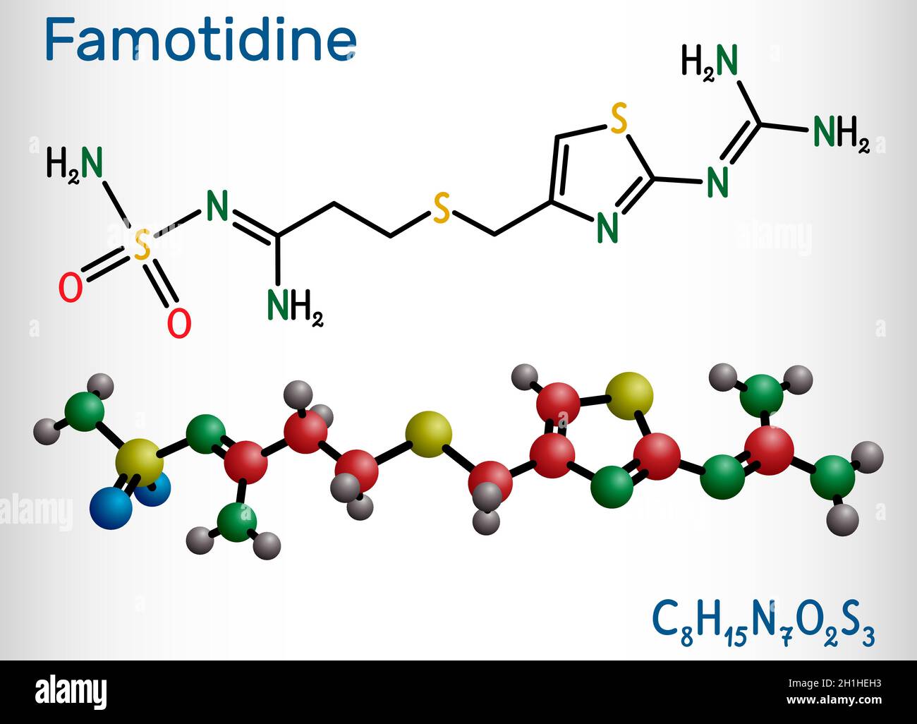 Famotidine Stock Vector Images - Alamy