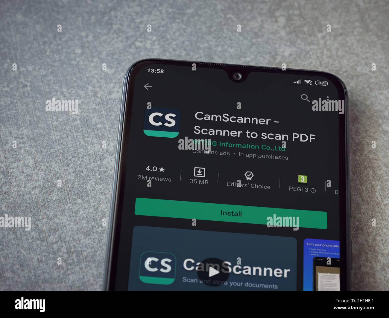 Camscanner hi-res stock photography and images - Alamy