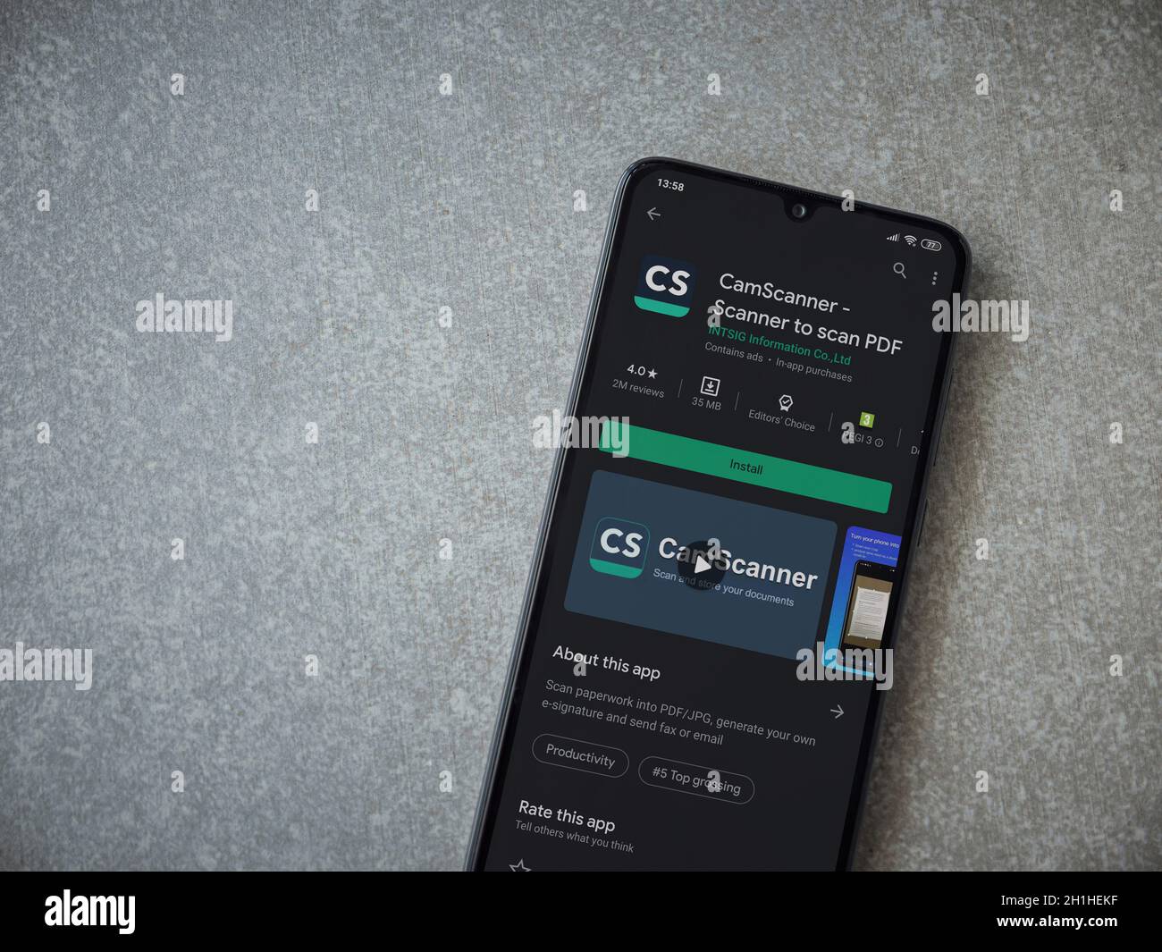 Camscanner hi-res stock photography and images - Alamy