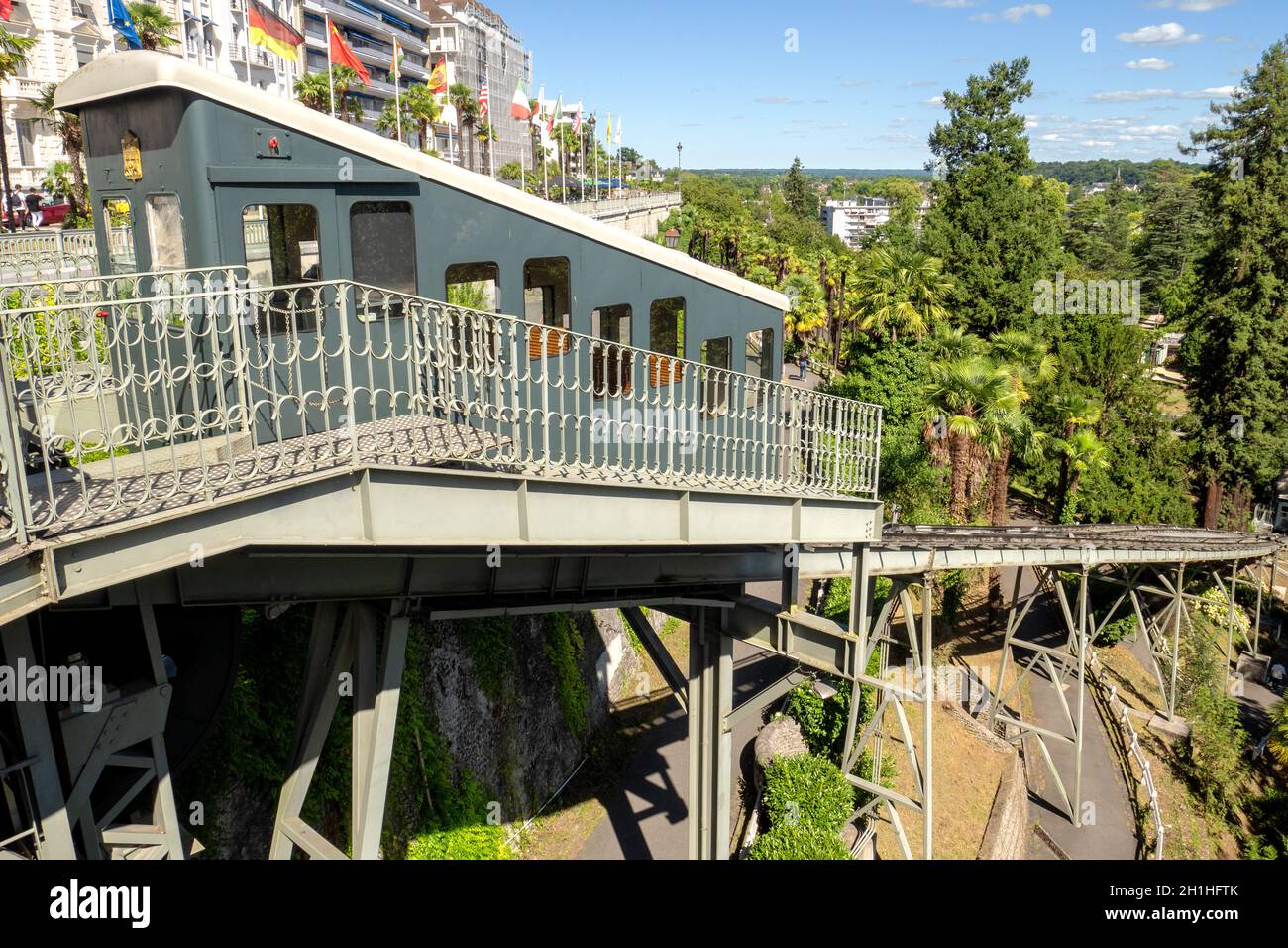 Funicular railway pau hi-res stock photography and images - Alamy