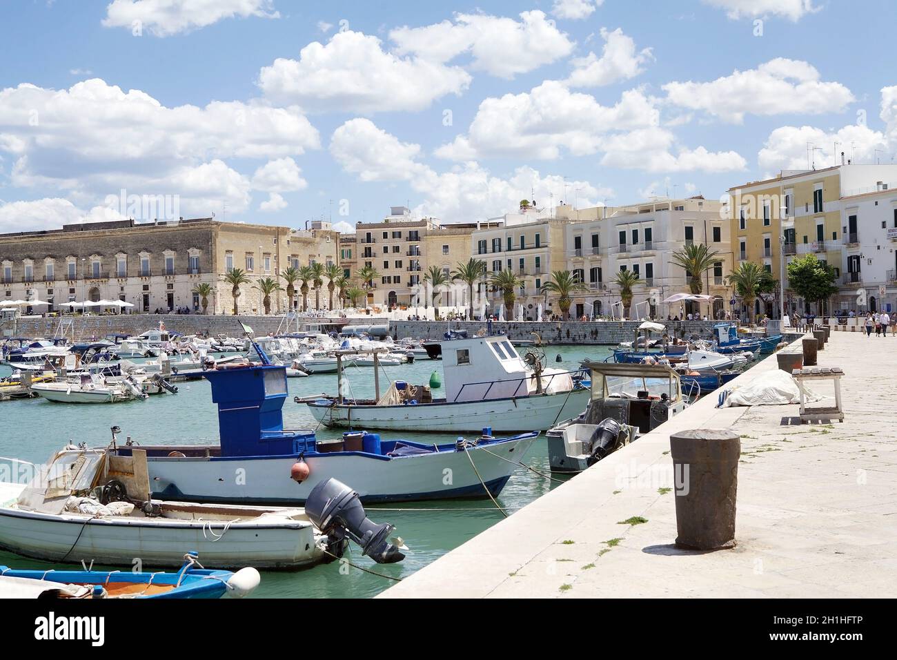 Trani, Apulia, Italy. Trani is a seaport of Apulia in southern Italy on ...