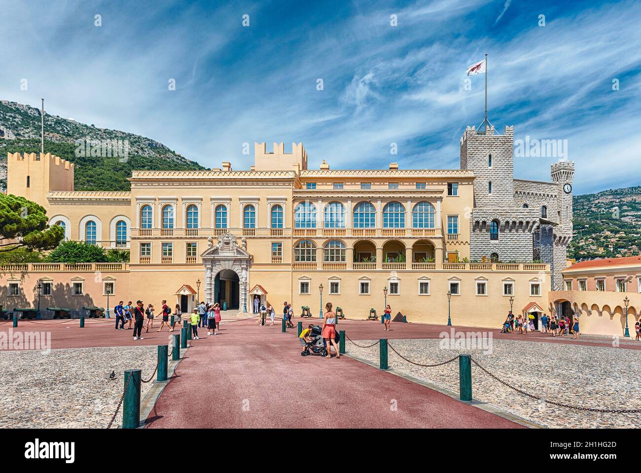Palace monaco le rocher hi-res stock photography and images - Alamy