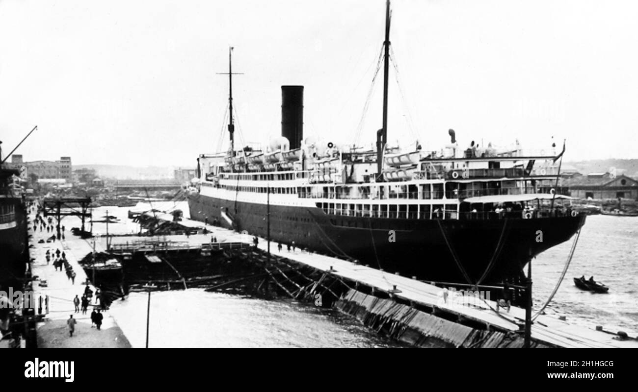 Rms samaria Black and White Stock Photos & Images - Alamy