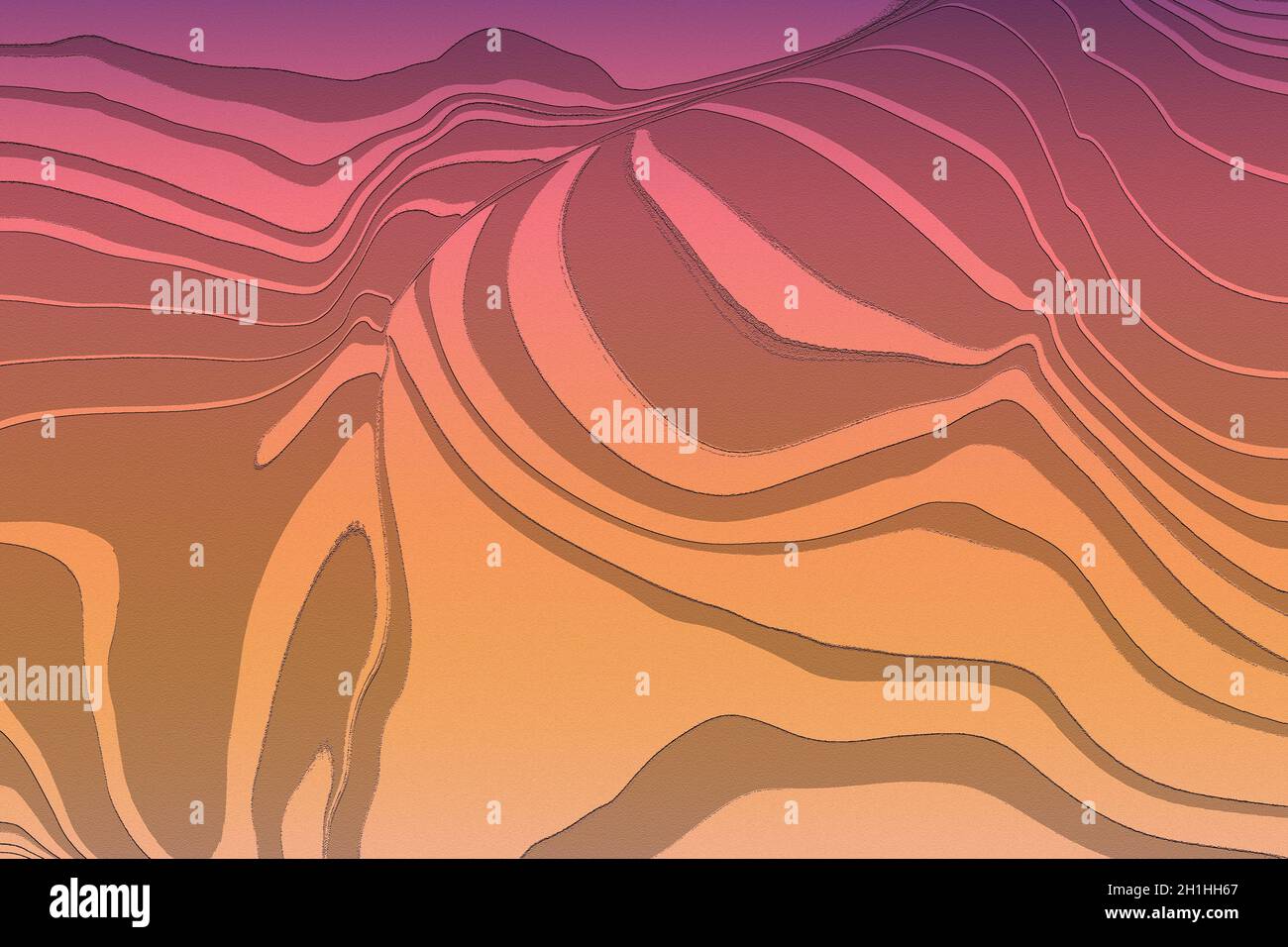 abstract background with waves and grain Stock Photo - Alamy