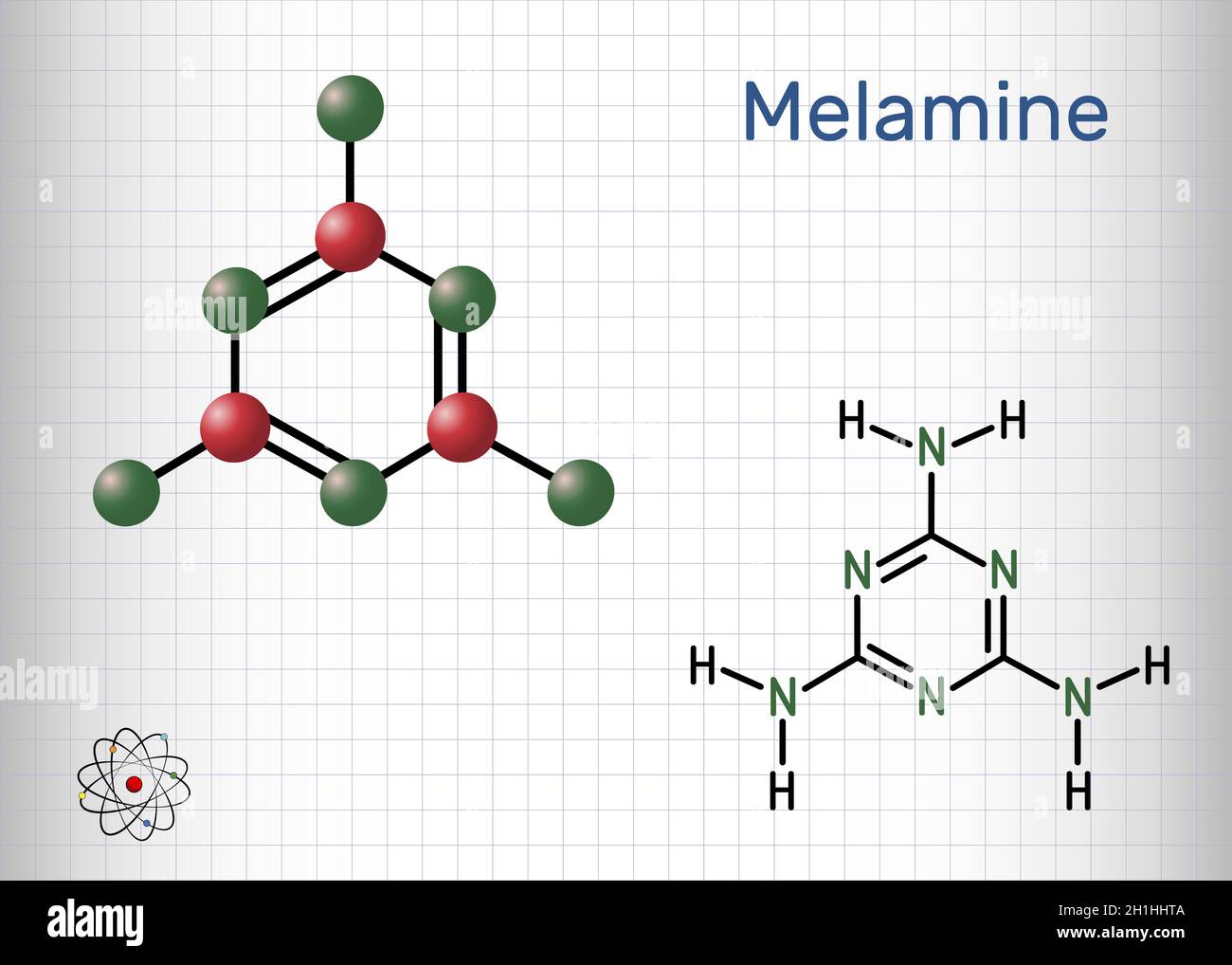 Melamine Lewis Structure