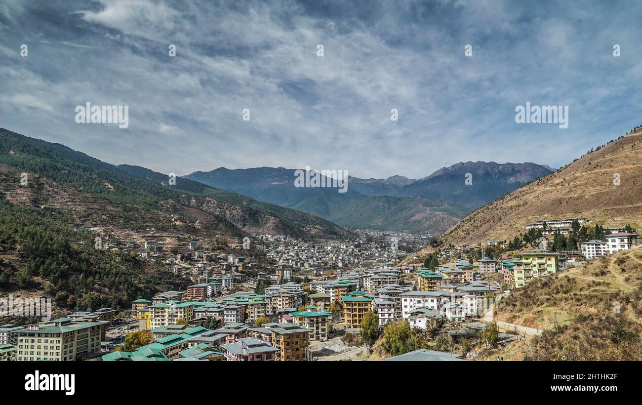 Thimphu City, Bhutan Stock Photo - Alamy