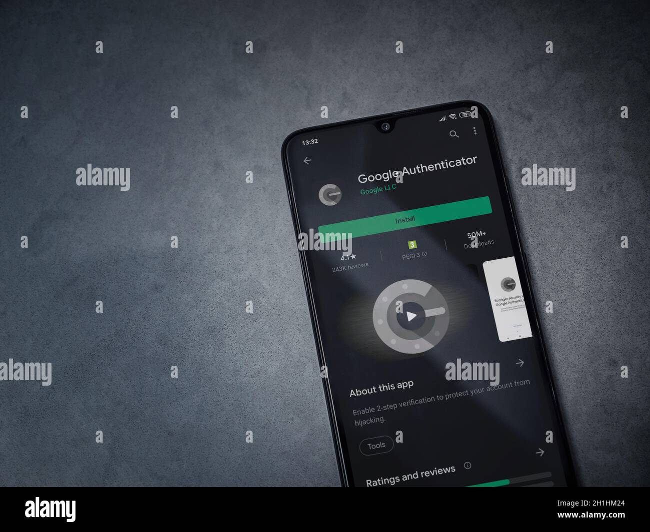 Google authenticator app hi-res stock photography and images - Alamy