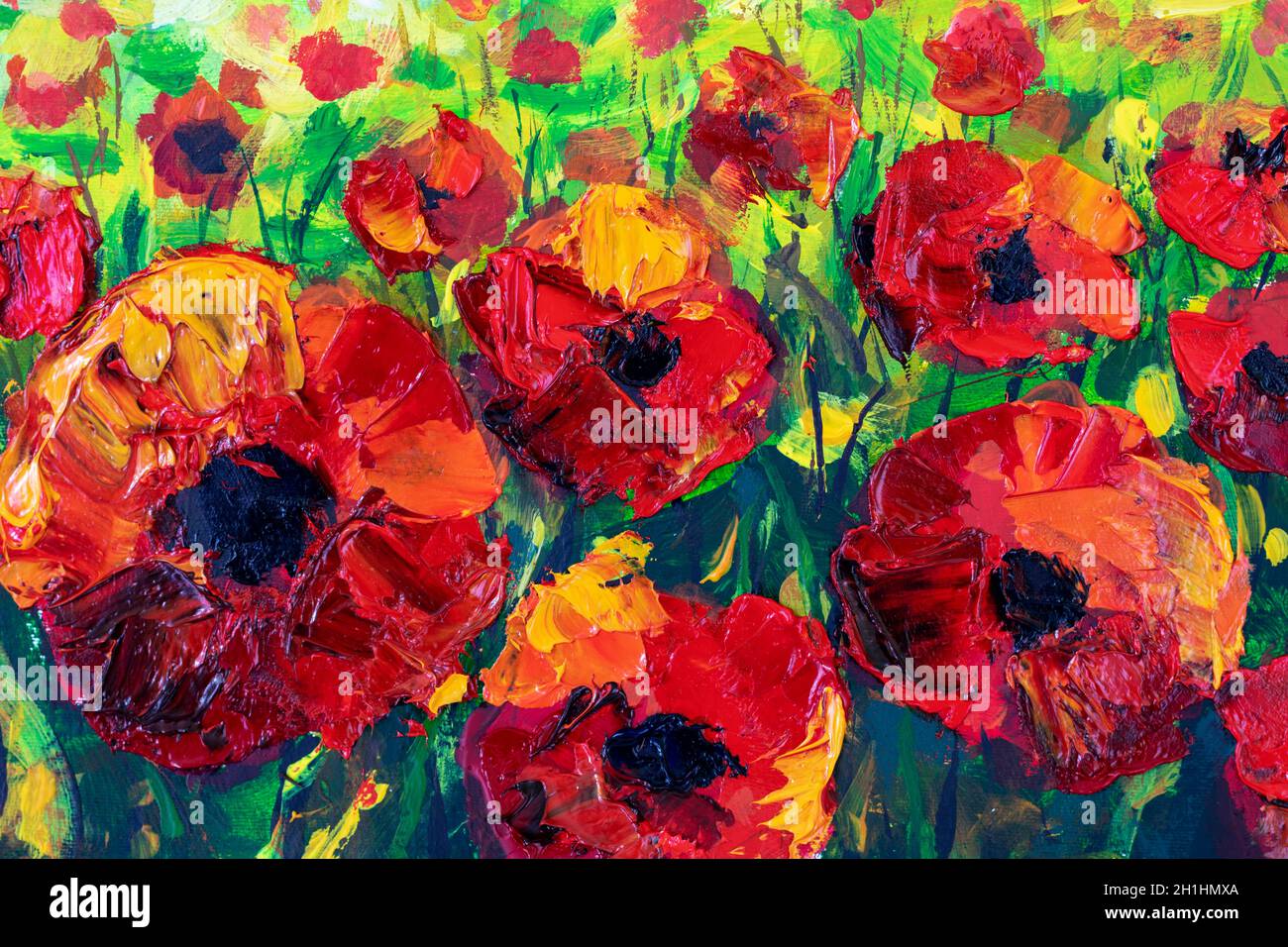 Field Of Poppies Claude Monet High Resolution Stock Photography and ...