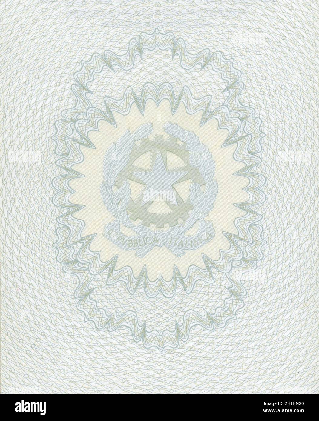 ROME, ITALY - CIRCA SEPTEMBER 2020: emblem of the Italian Republic as ...