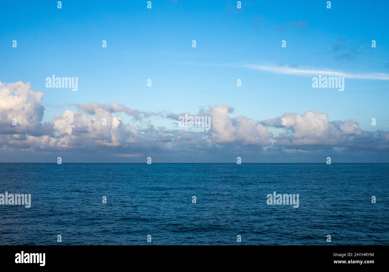 Beautiful view of the sea under the blue sk Stock Photo - Alamy