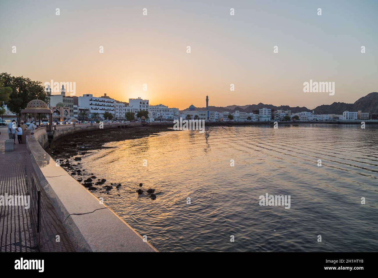 View over the city of muscat hi-res stock photography and images - Alamy