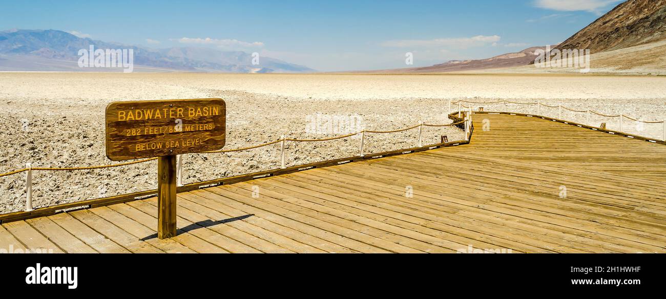 Badwater Basin The Lowest Elevation Point In USA Death Valley