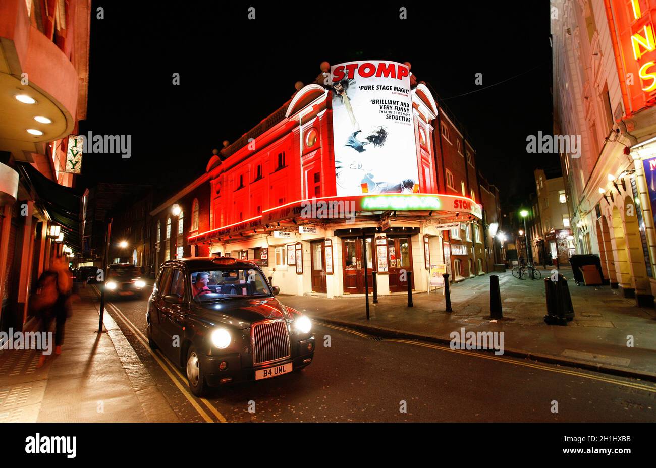 LONDON, UK - DEC 11: London Taxi, also called hackney carriage, black ...