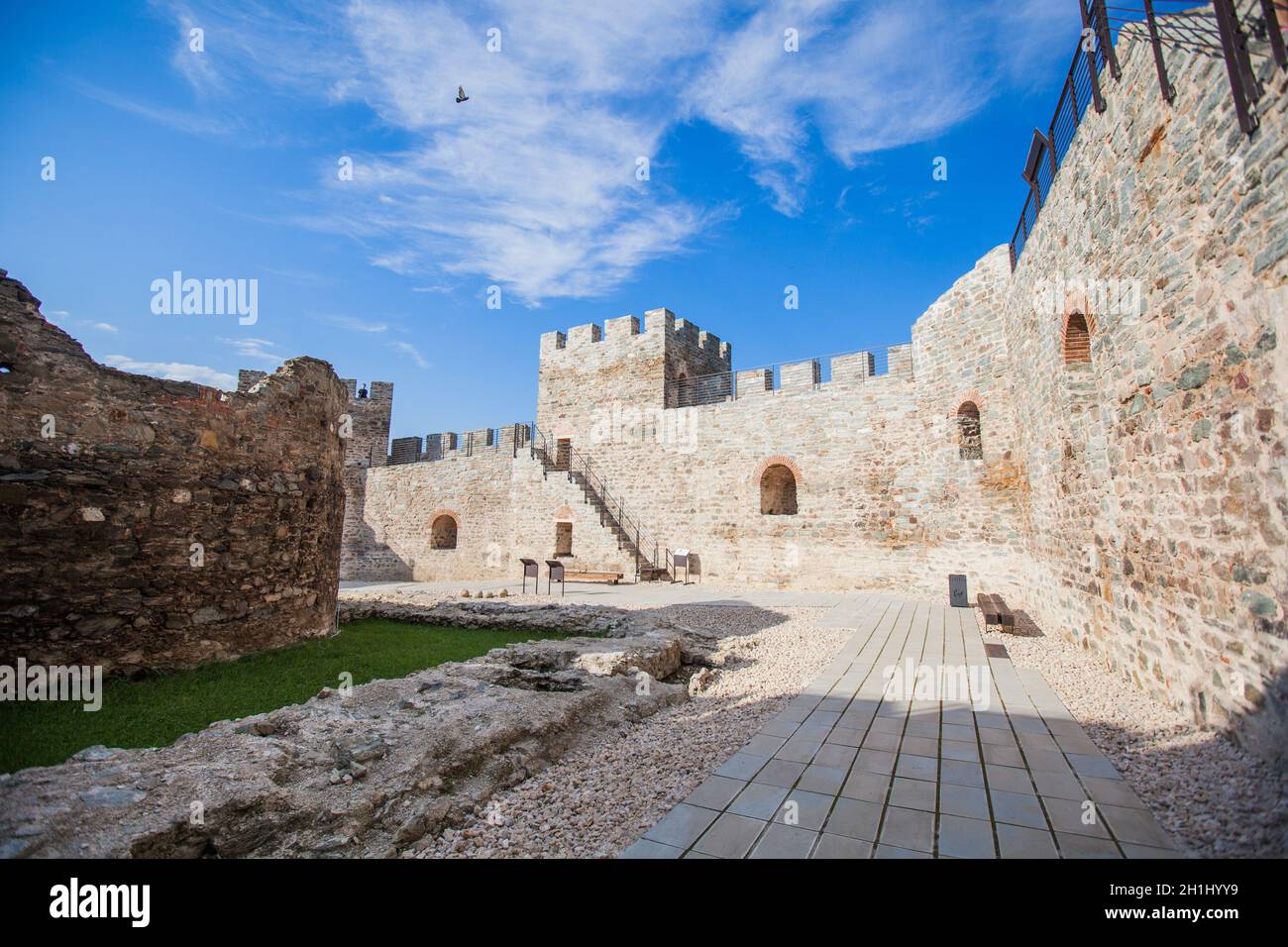 Cultural Heritage, Medieval Ram Fortress, old Ottoman fortress, border ...