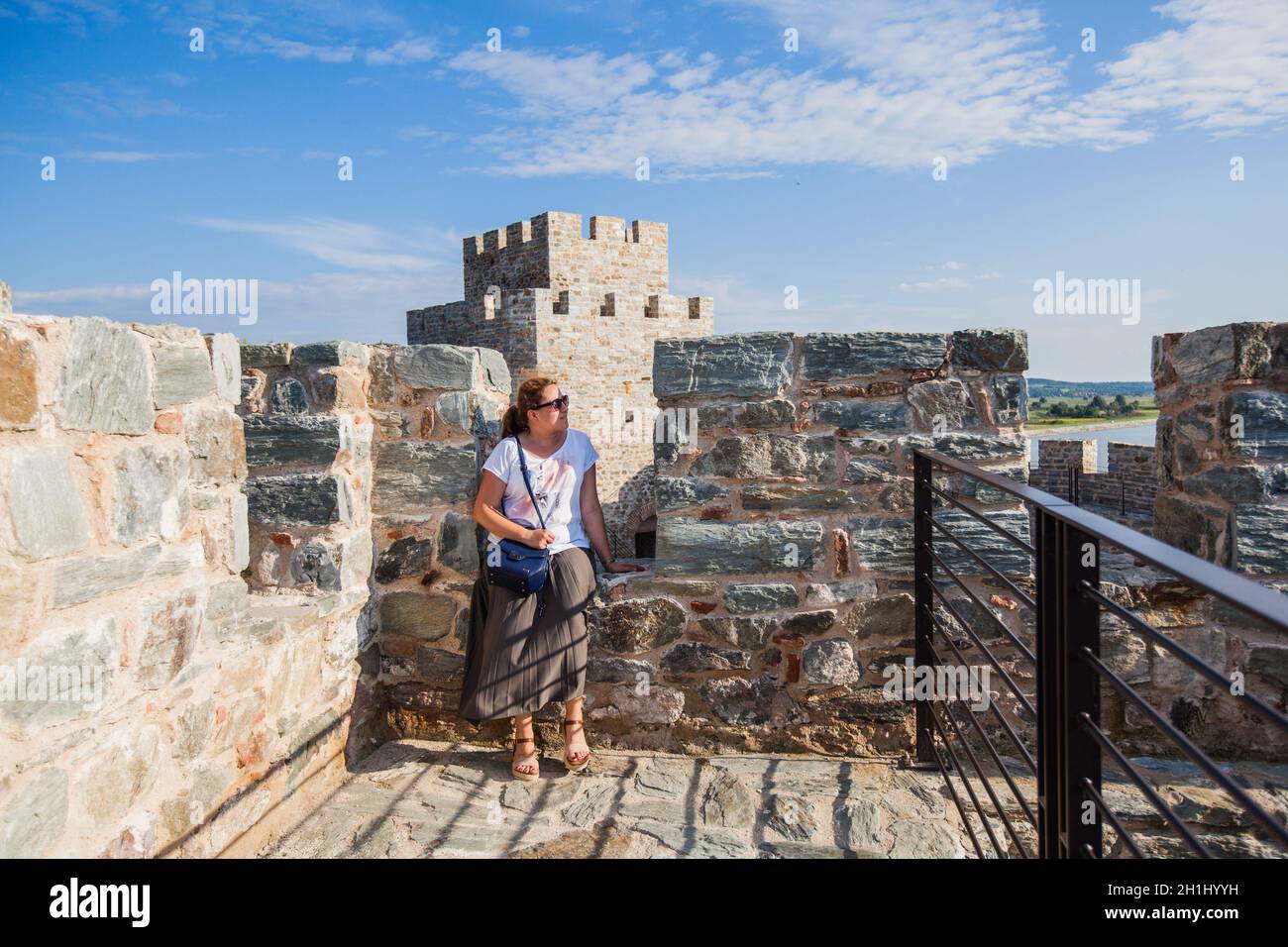 Cultural Heritage, Medieval Ram Fortress, tourist visit old Ottoman ...