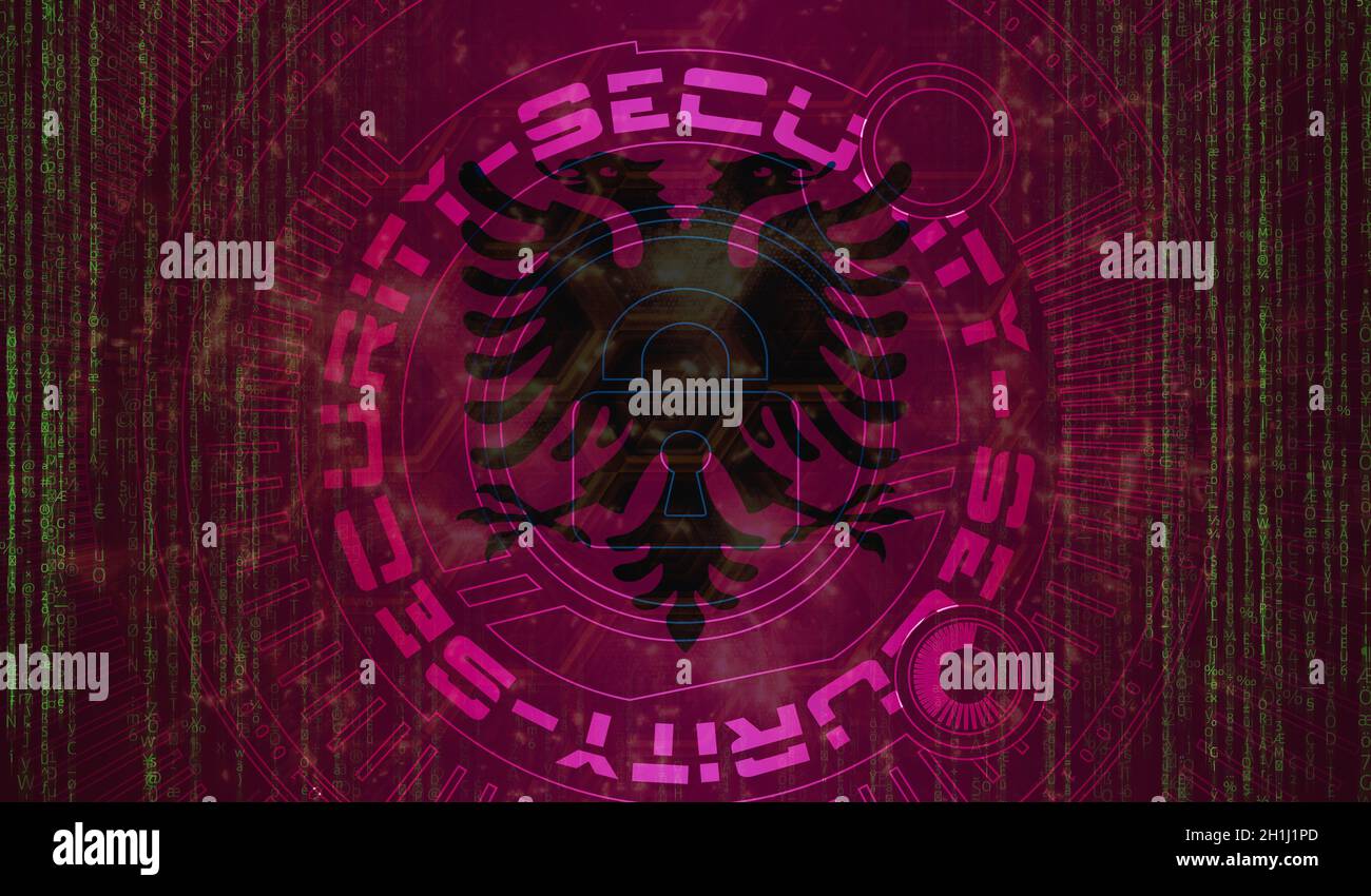 National Cyber Security Of Albania On Digital Background Data