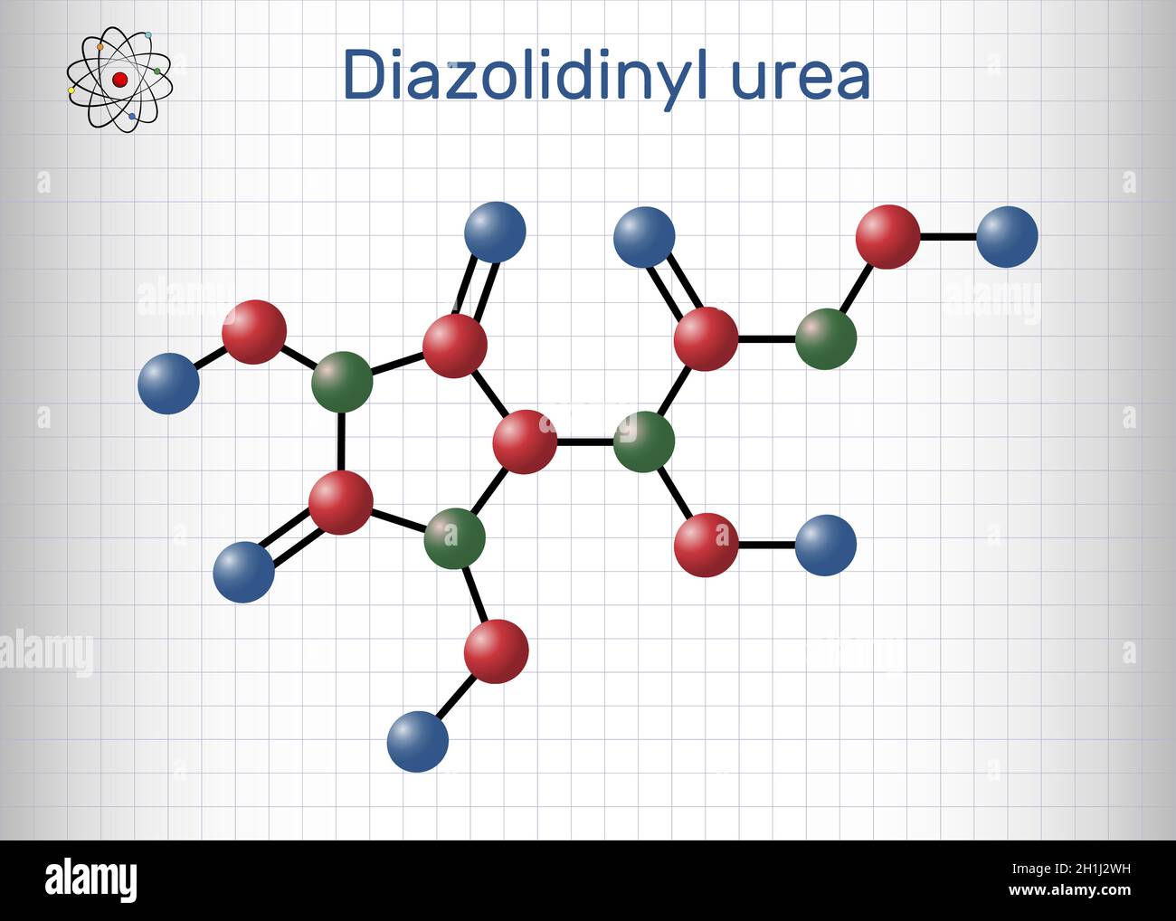 Urea Molecule Stock Photo 79457389 Alamy