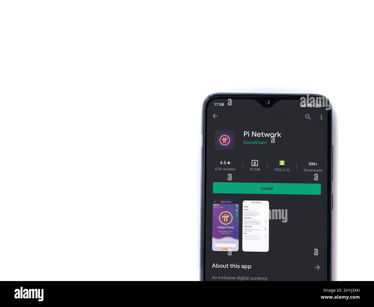 Cryptocurrency download Cut Out Stock Images & Pictures - Alamy