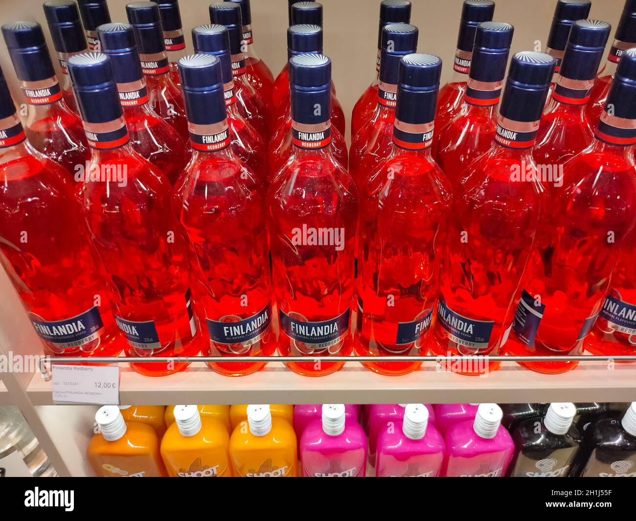 Kyiv, Ukraine - September 15, 2020: Finlandia vodka of finland ready ...