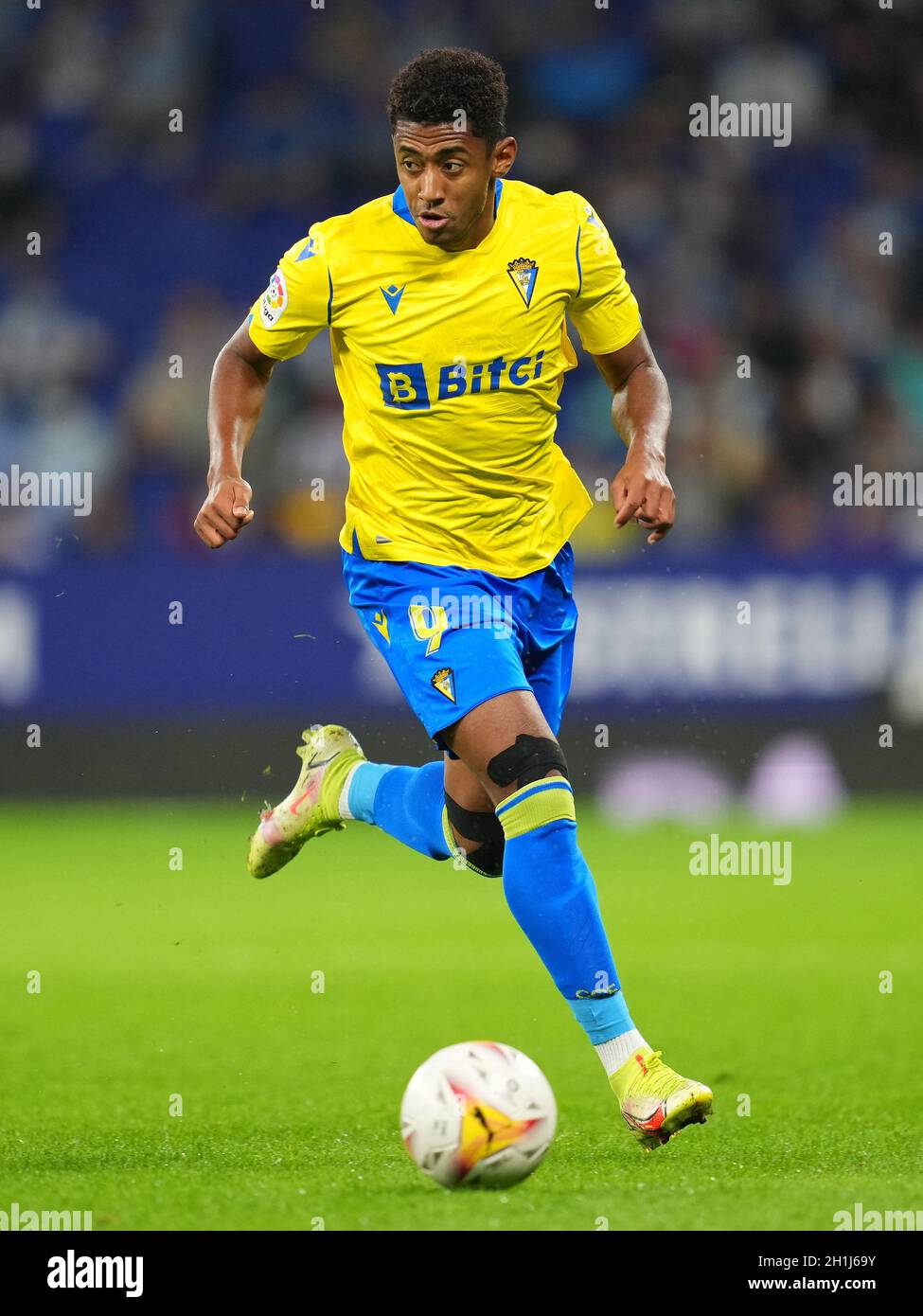 Harold choco Lozano of Cadiz CF during the La Liga match between RCD ...