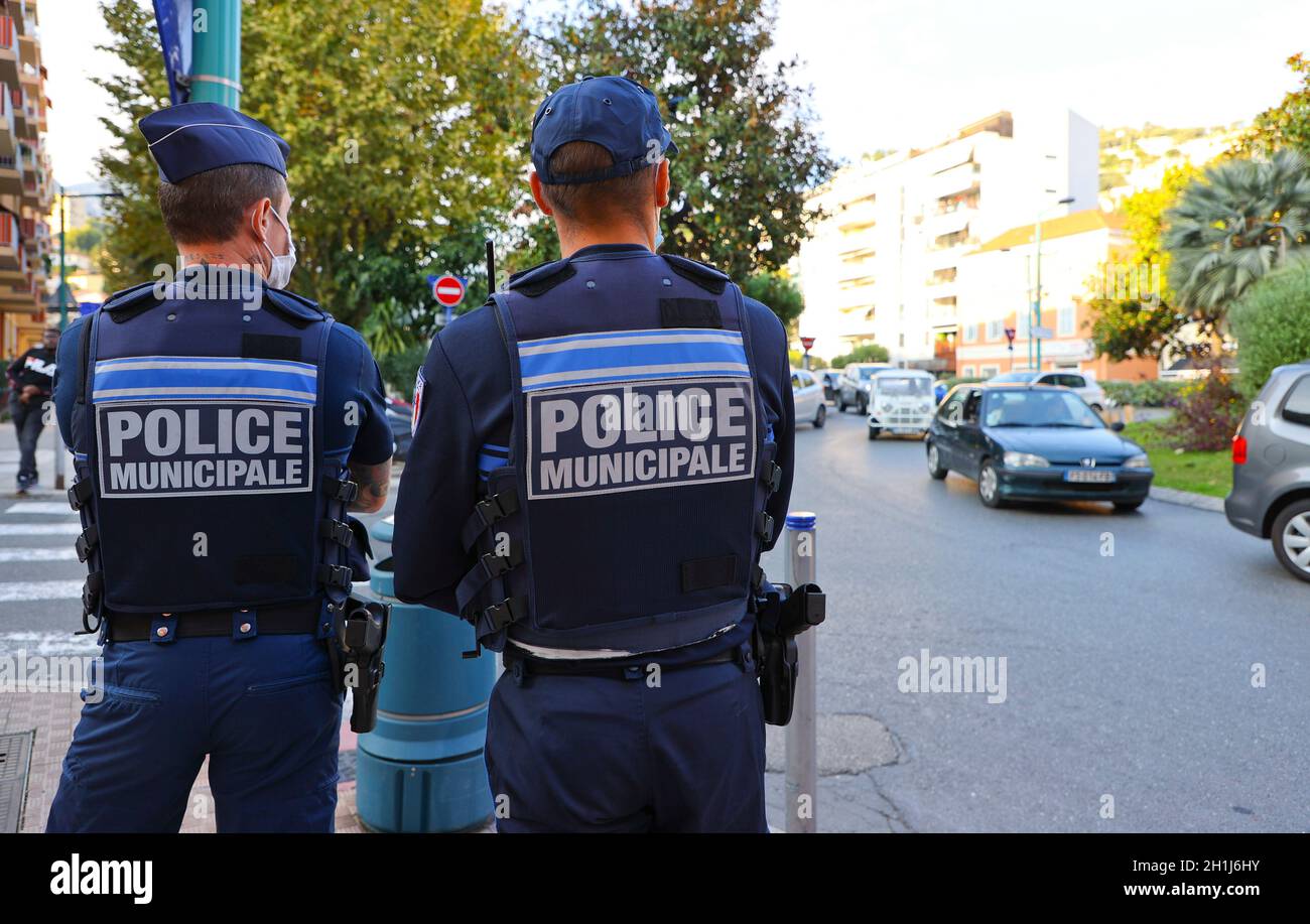 Menton, Frankreich. 18th Oct, 2021. Menton, France - October 18, 2021 ...