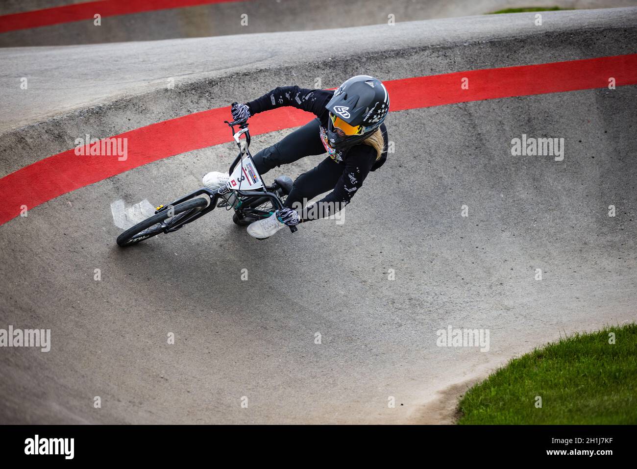 Christa von Niederhausern from Switzerland seen in action during the ...