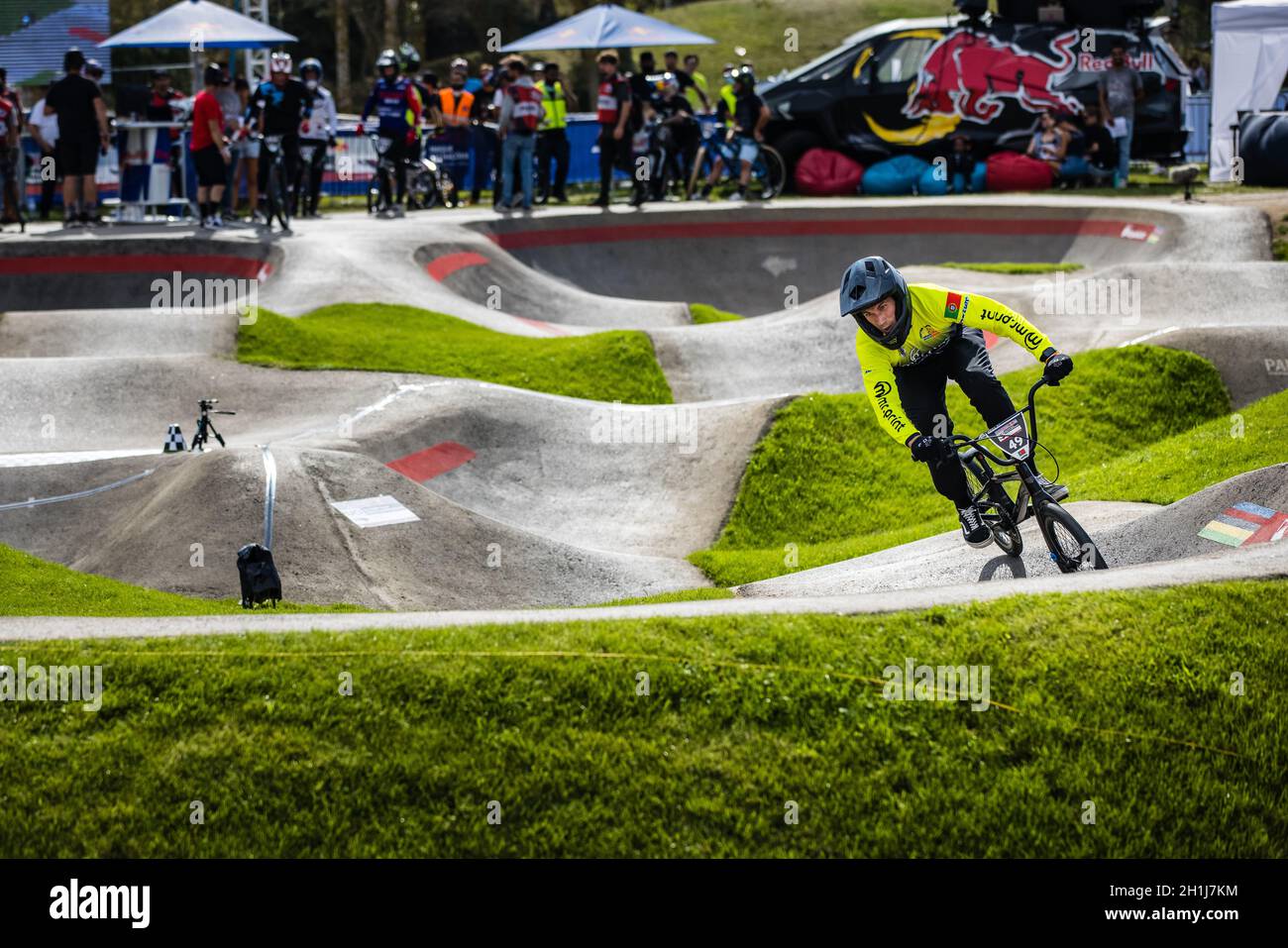 Joao Fidalgo from Portugal seen in action during the Red Bull UCI Pump ...