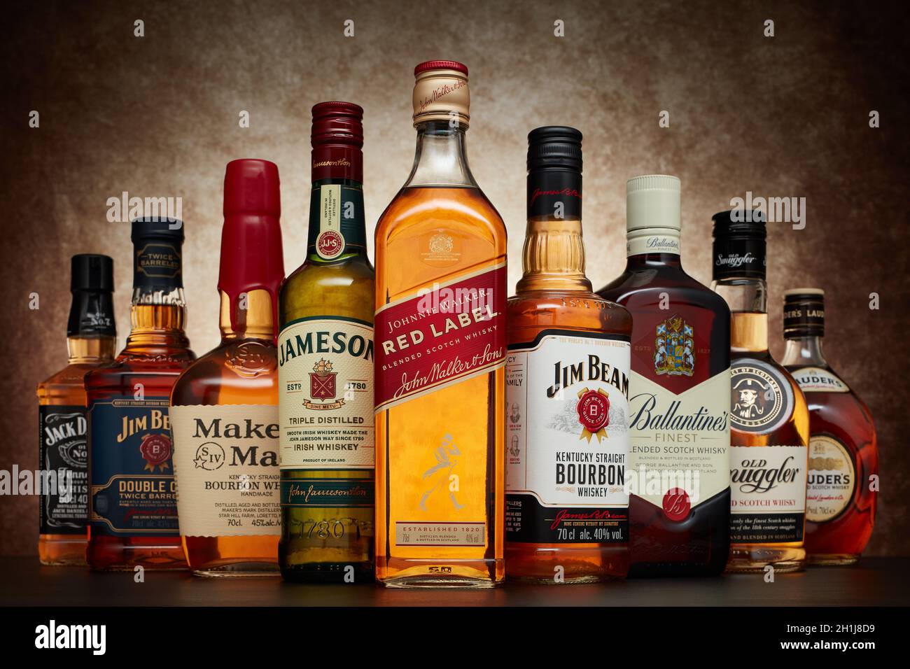 Johnnie walker red label hi-res stock photography and images - Alamy