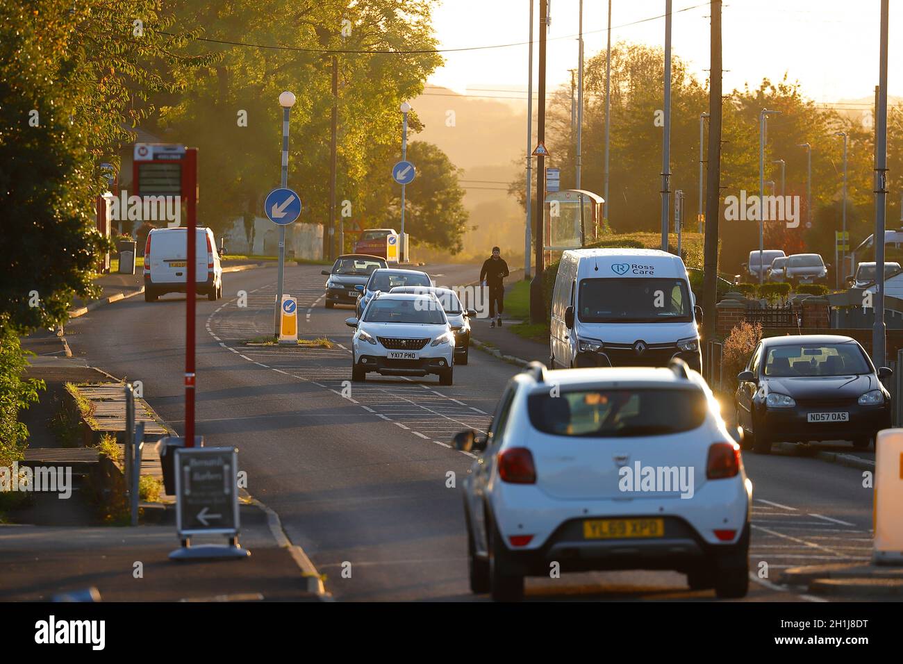 Wakefield Road in Swillington,West Yorkshire,UK Stock Photo - Alamy