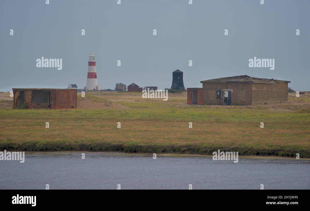 Orford Ness, Orford, Suffolk, England, UK. An Atomic weapons test ...