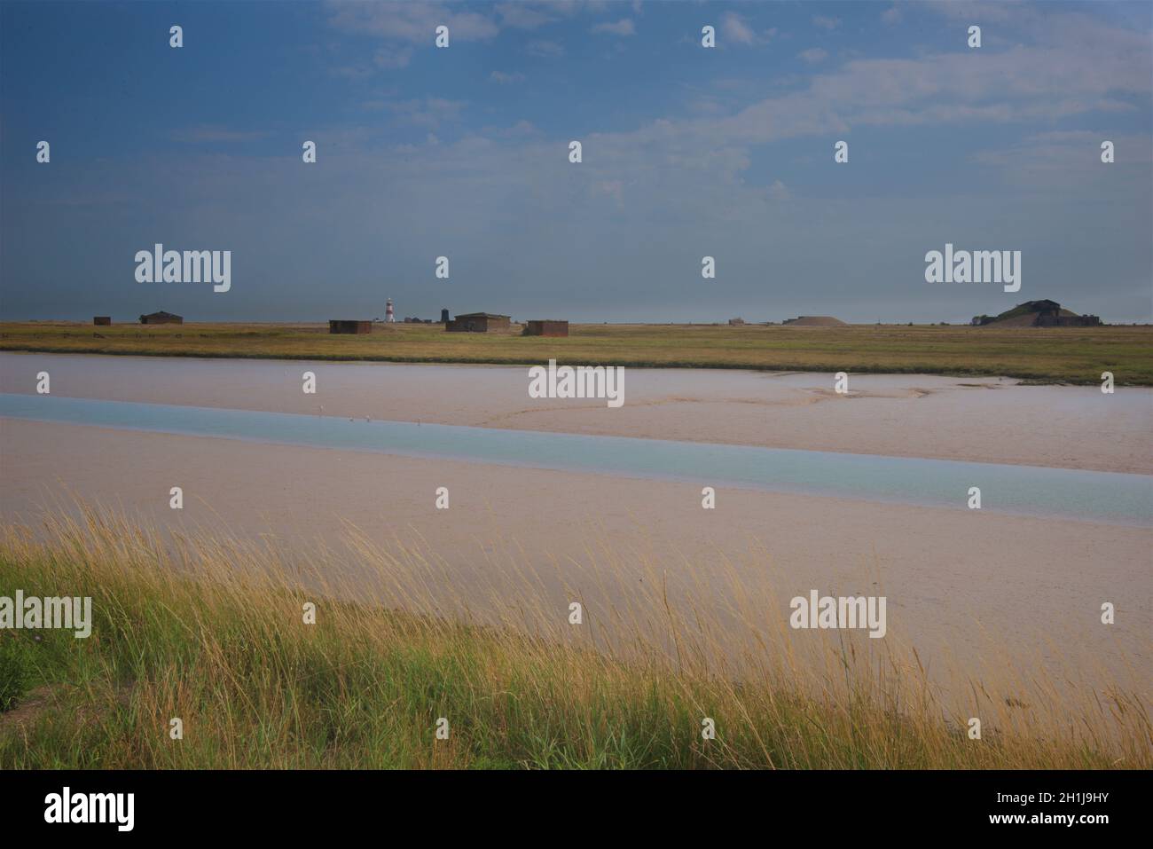 Orford Ness, Orford, Suffolk, England, UK. An Atomic weapons test ...