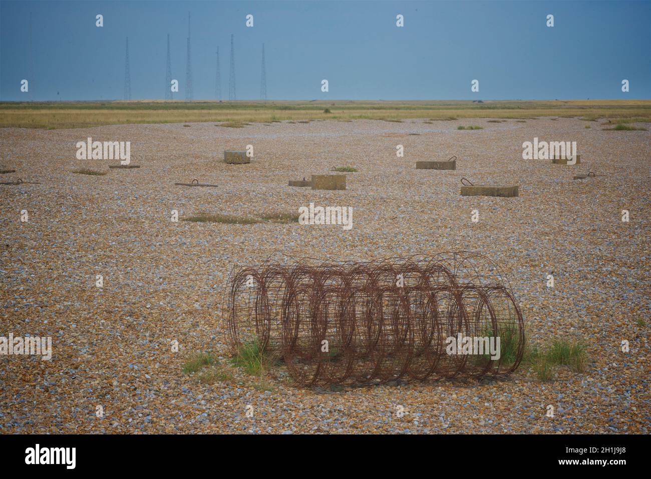 Orford Ness, Orford, Suffolk, England, UK. An Atomic weapons test ...