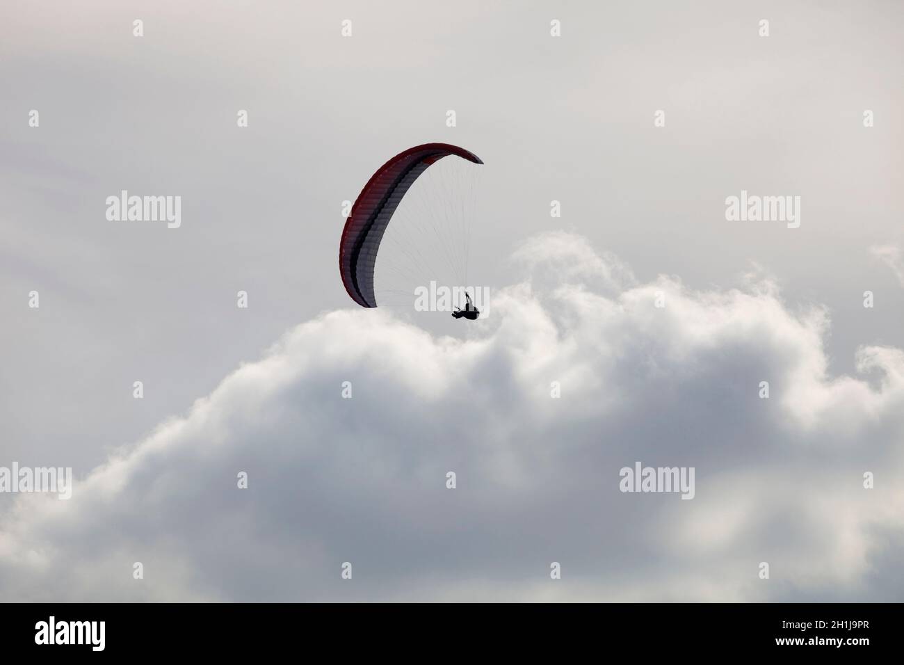 CALDELAS, PORTUGAL - OCTOBER 13: Paragliding Aboua Cup, in the north of ...