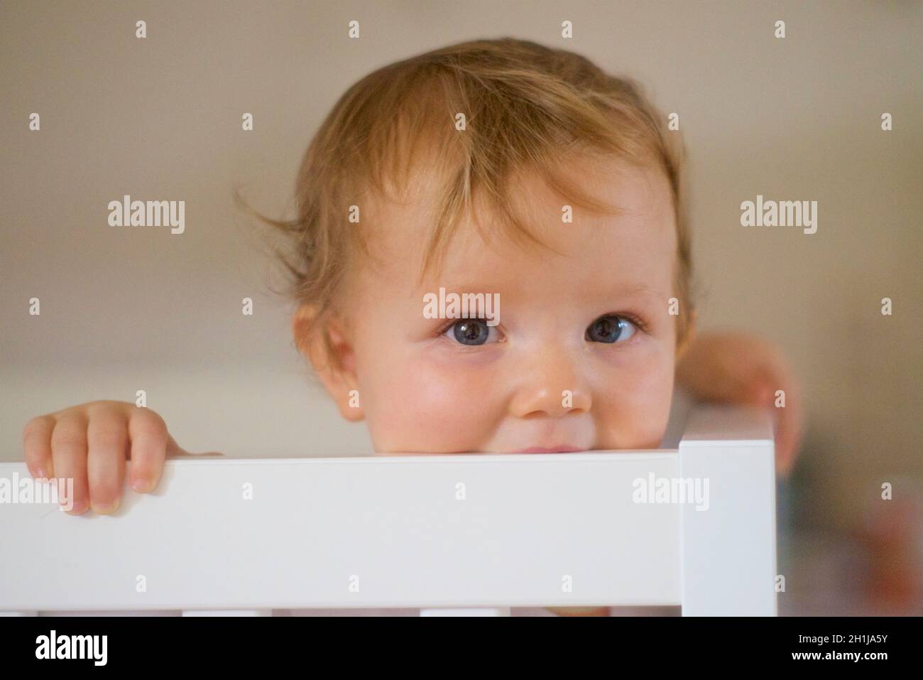 Portrait of an English baby. Model released Stock Photo - Alamy