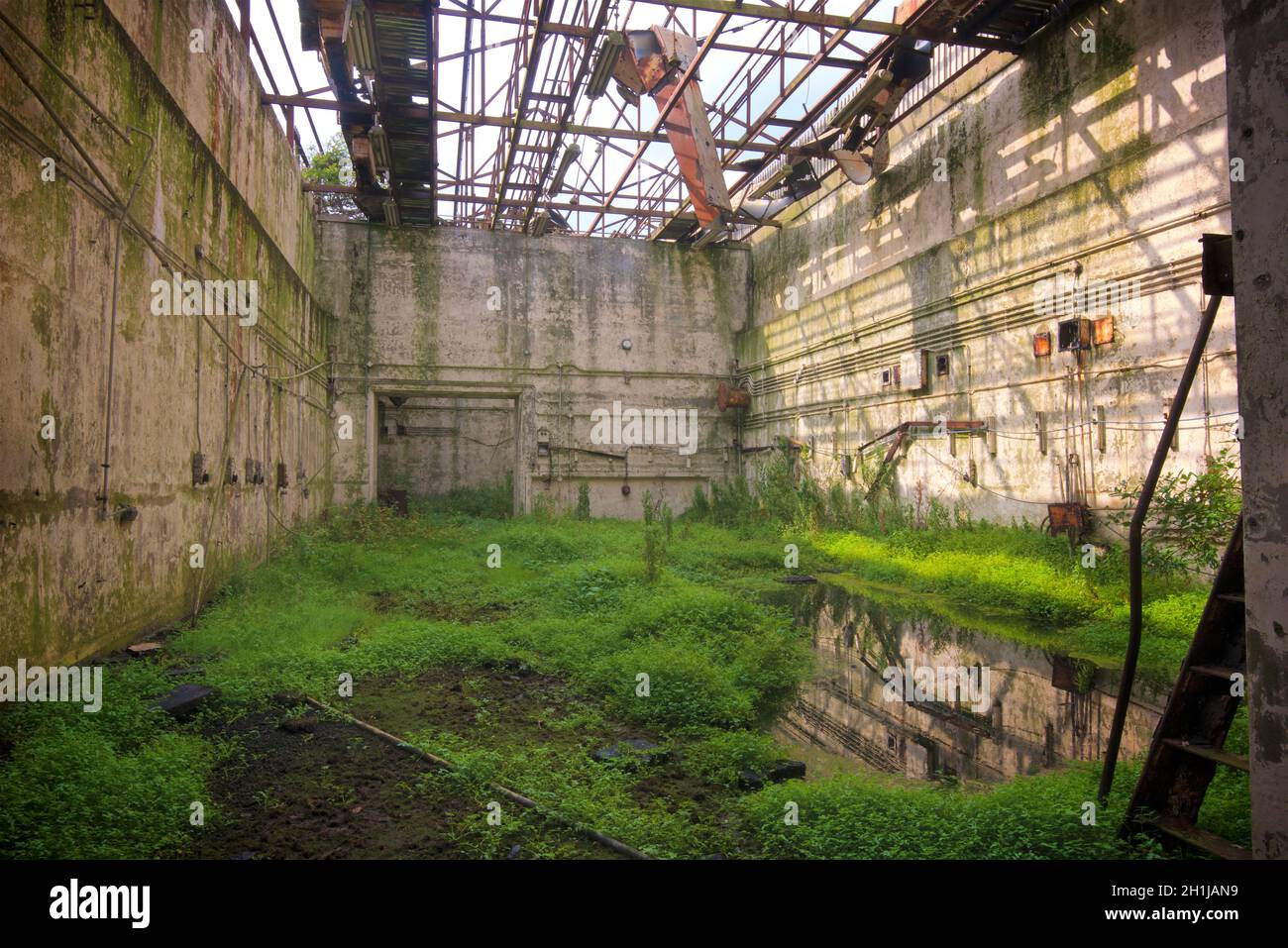 Orford Ness, Orford, Suffolk, England, UK. An Atomic weapons test cell ...