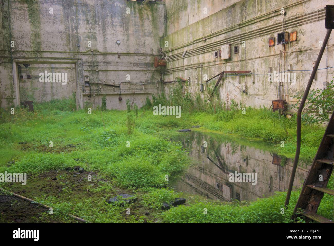 Orford Ness, Orford, Suffolk, England, UK. An Atomic weapons test cell ...