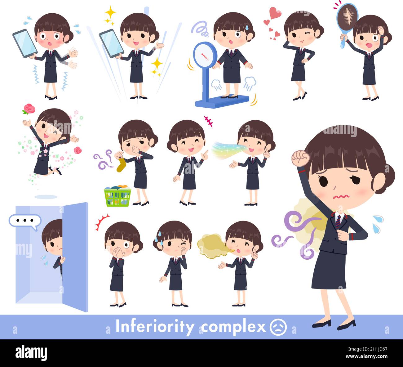 Woman inferiority complex hi-res stock photography and images - Alamy
