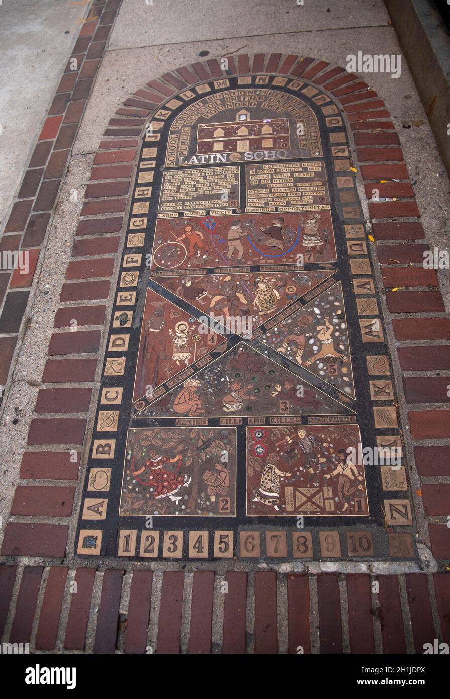 Boston latin school 1635, hi-res stock photography and images - Alamy