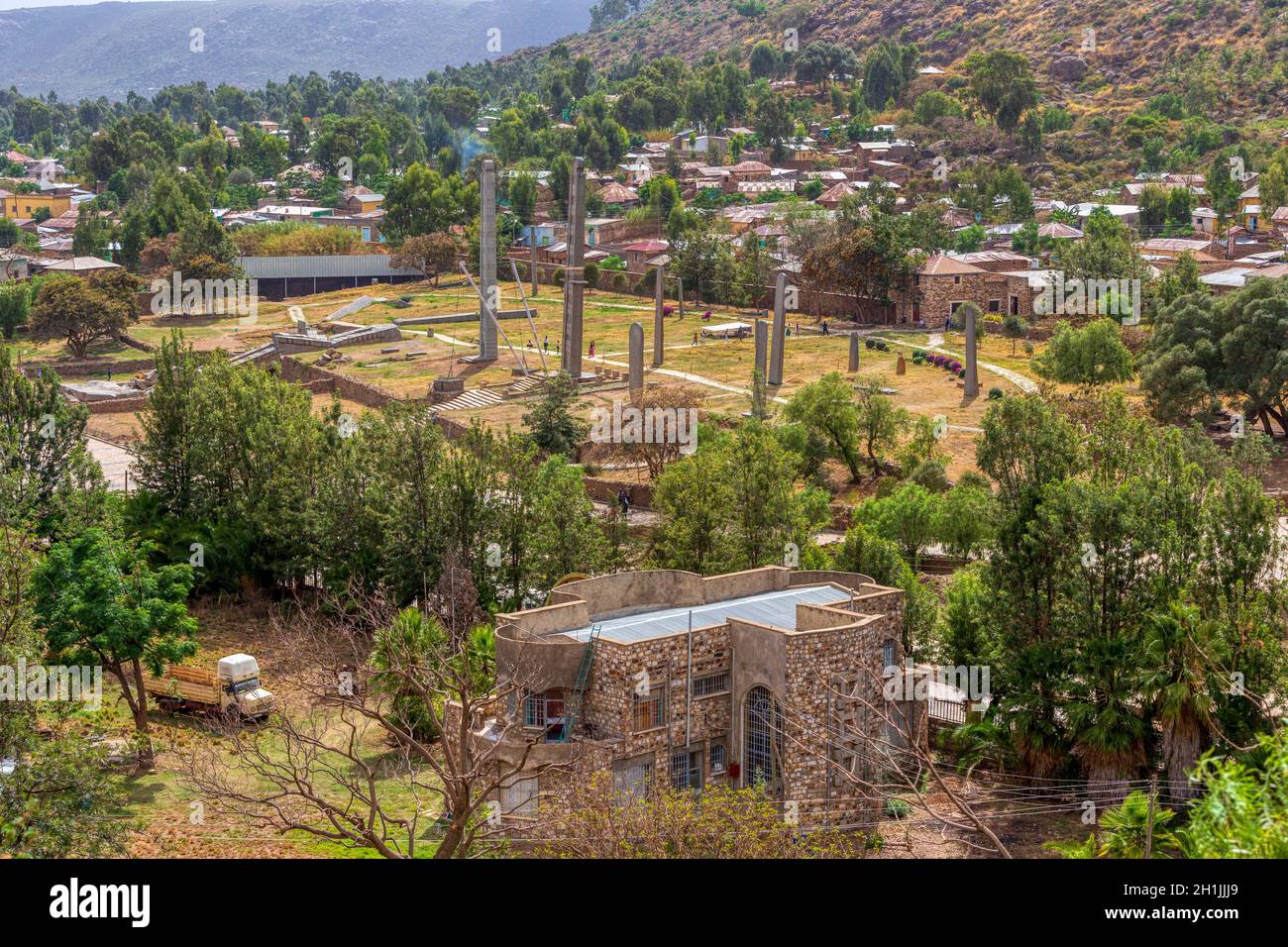 Ancient Kingdom Of Axum In East Africa