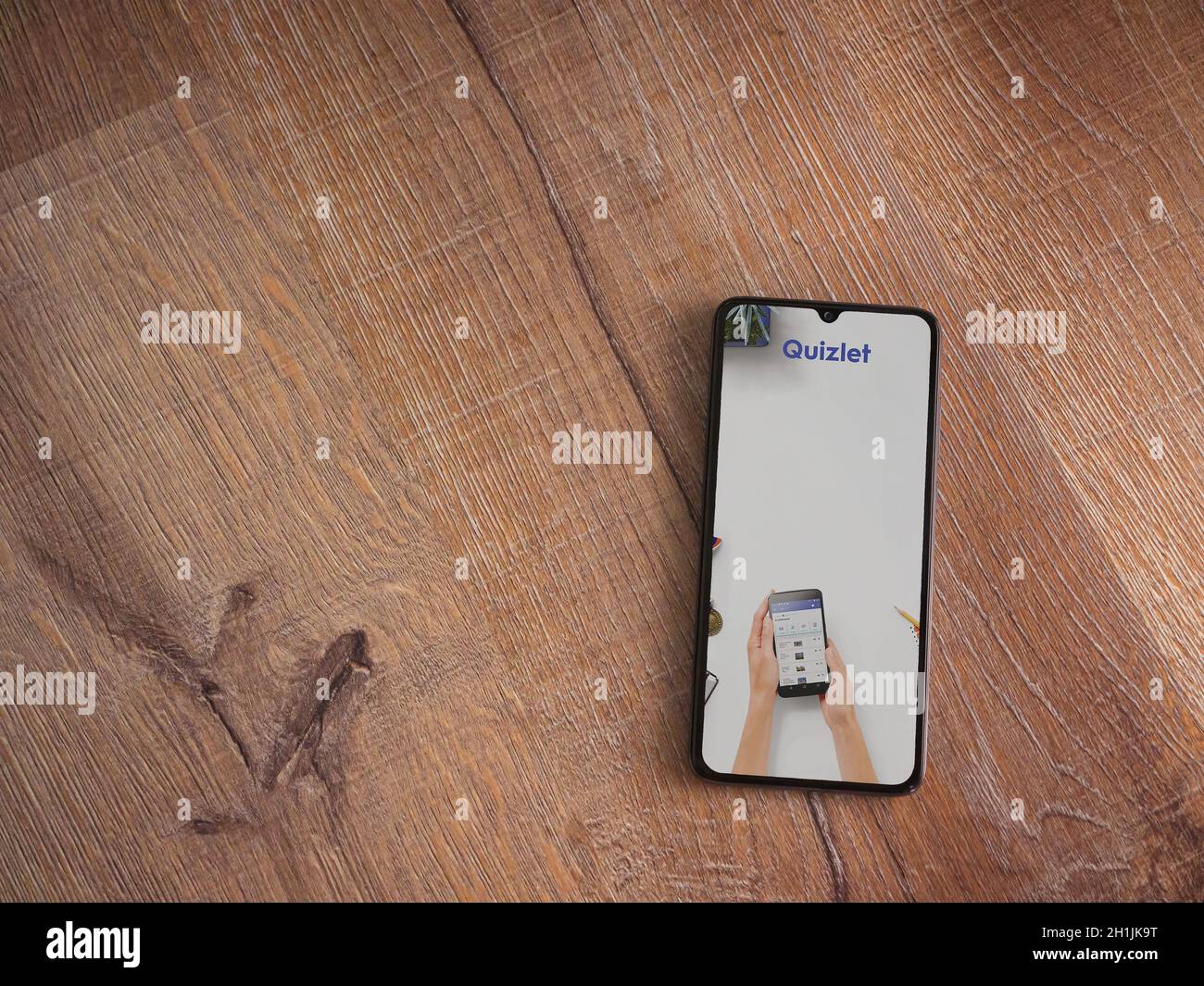 Lod, Israel - July 8, 2020: Quizlet - Language learning app launch ...