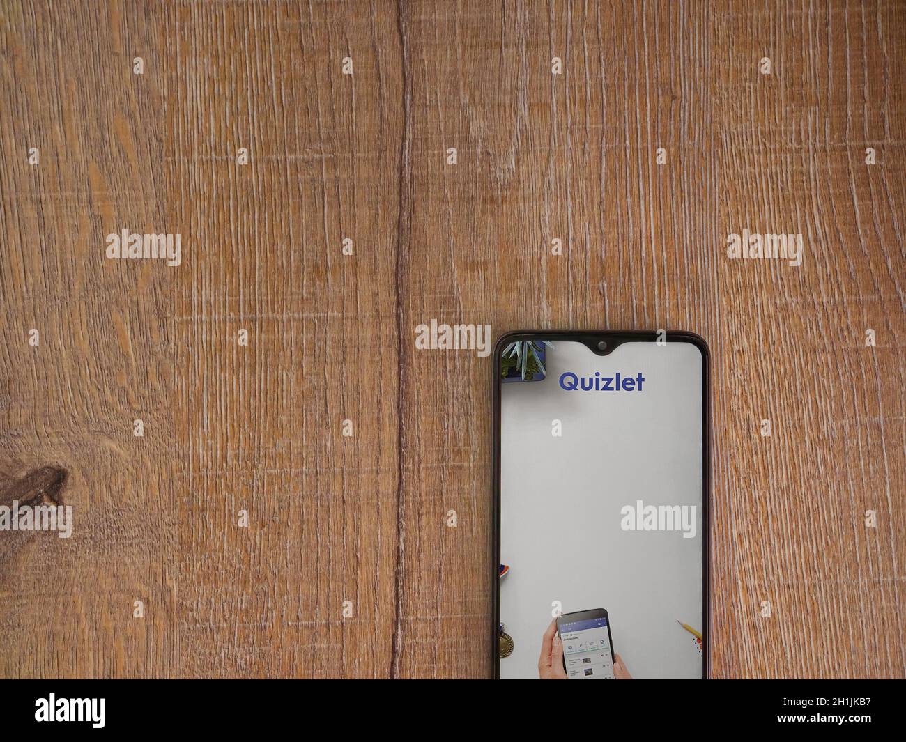 Lod, Israel - July 8, 2020: Quizlet - Language learning app launch ...