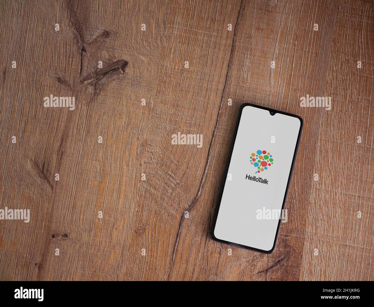 Lod, Israel - July 8, 2020: HelloTalk - Language learning app launch ...