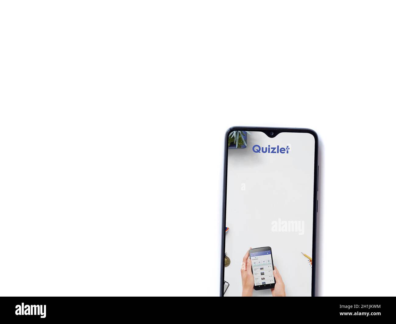 Lod, Israel - July 8, 2020: Quizlet - Language learning app launch ...