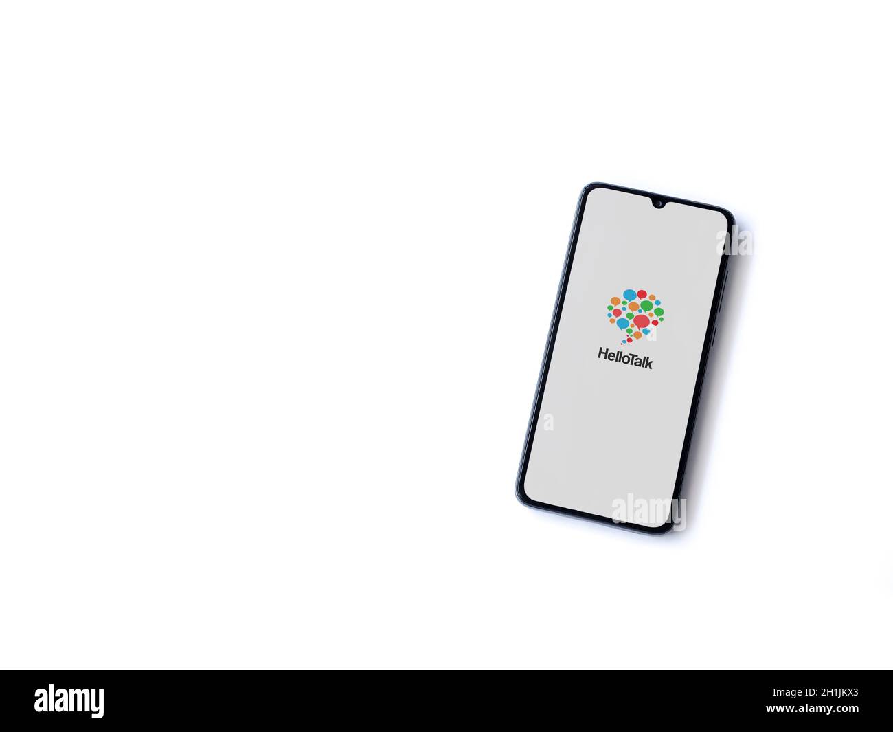 Lod, Israel - July 8, 2020: HelloTalk - Language learning app launch ...