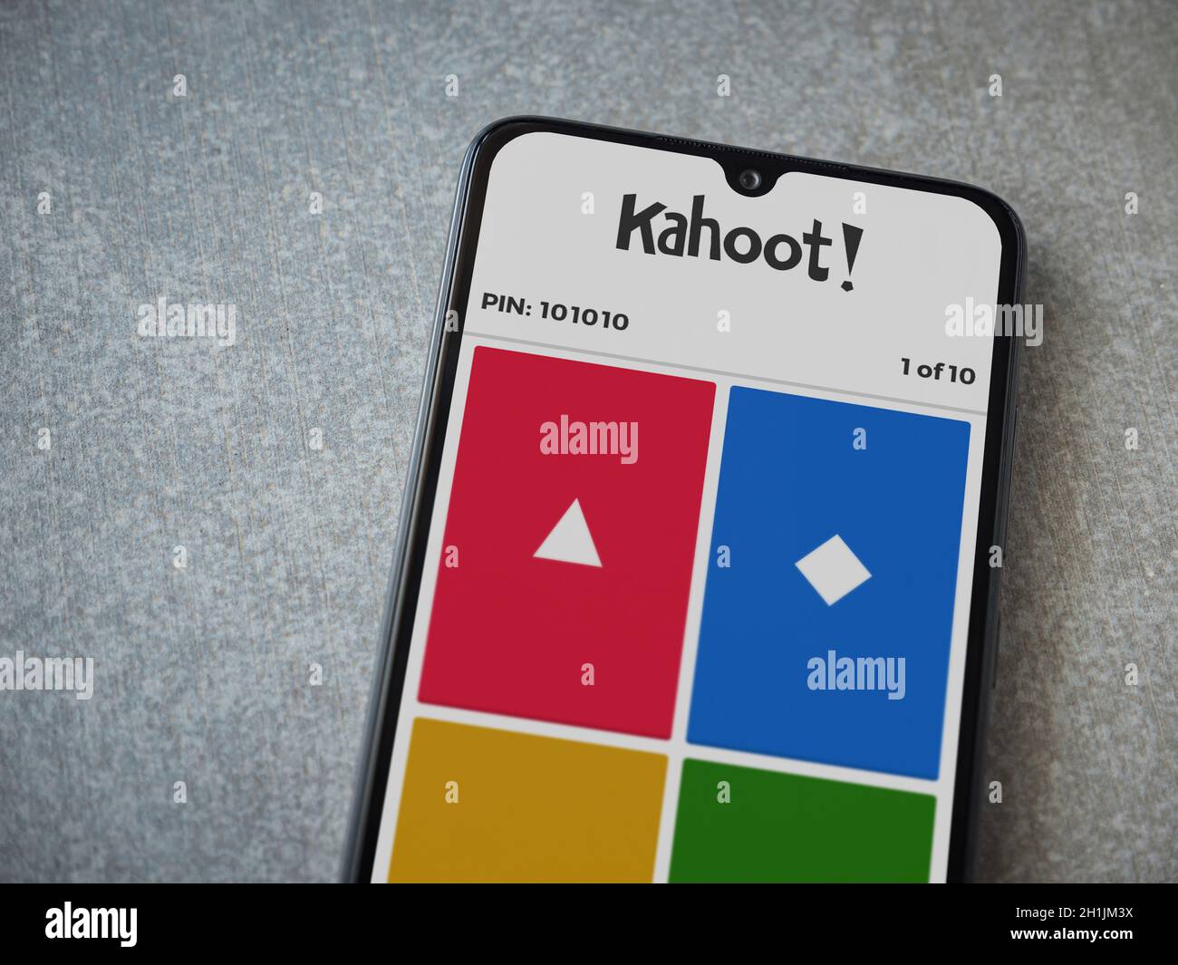 Kahoot quiz hi-res stock photography and images - Alamy